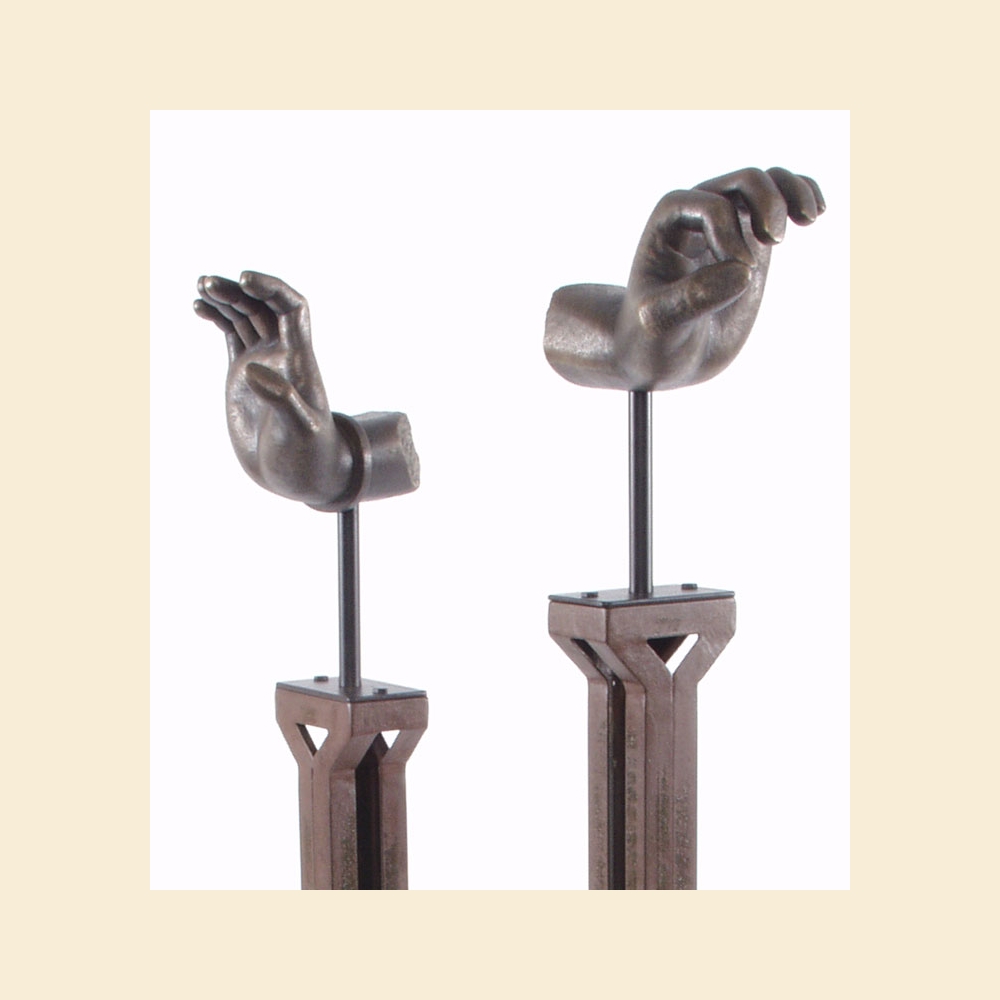 Hand Gestures with Bases | Sculpture